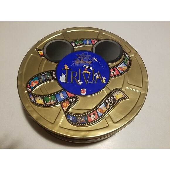Disney | Toys | The Wonderful World Of Disney Trivia Board Game Mattel ...